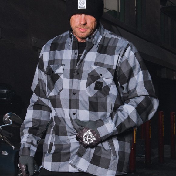 DIXXON | Jackets & Coats | Dixxon Flannel The La Muerte Mens Sherpa ...